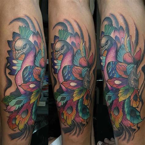 Top 50 Best Peacock Tattoos 2021 Inspiration Guide