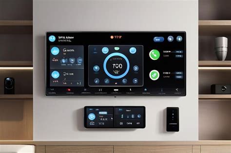 Premium Photo Smart Home Control Center Futuristic Home Automation Hub