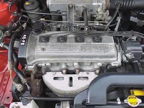 Toyota 4e Fe Engine Specs