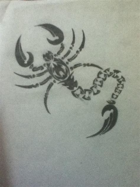 Scorpion Tat For My Aunt By Devil Dog96 On Deviantart