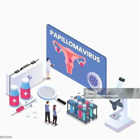 유두종 바이러스 3d 아이소메트릭 등측투영법에 대한 스톡 벡터 아트 및 기타 이미지 등측투영법 백신접종 사람유두종바이러스 Istock