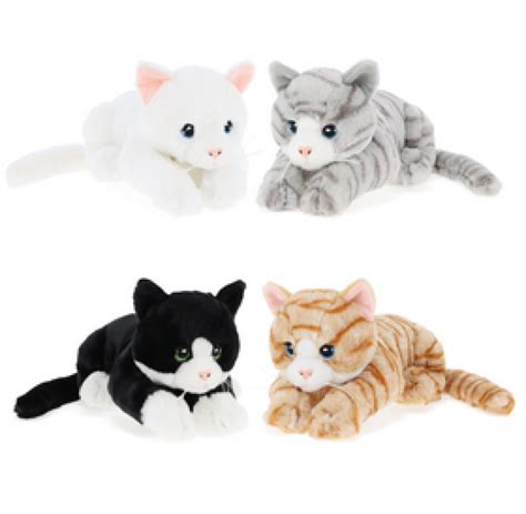 Keel Toys Keeleco Kitten Plush Assortment Se2280 Uk