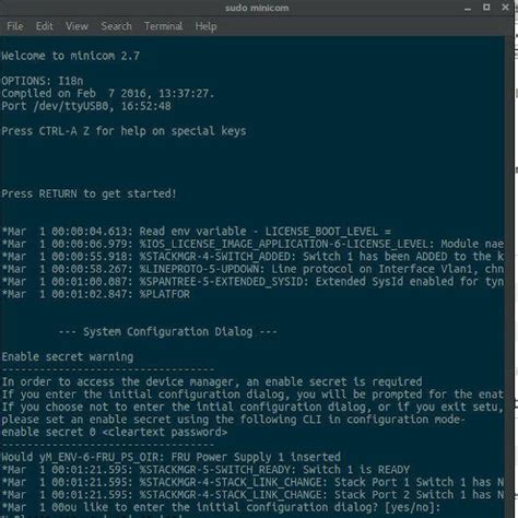 Cara Remote Serial Console Perangkat Cisco Di Linux Fathurhohoid