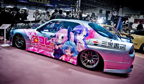 In Pictures Strange And Awesome Itasha Anime Car Wraps Out Of Japan