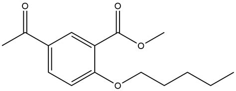 Benzoic Acid 5 Acetyl 2 Pentyloxy Methyl Ester 1373427 90 7