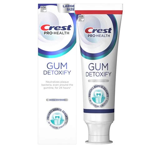 Shop Gum Detoxify Gentle Whitening Toothpaste Crest Us