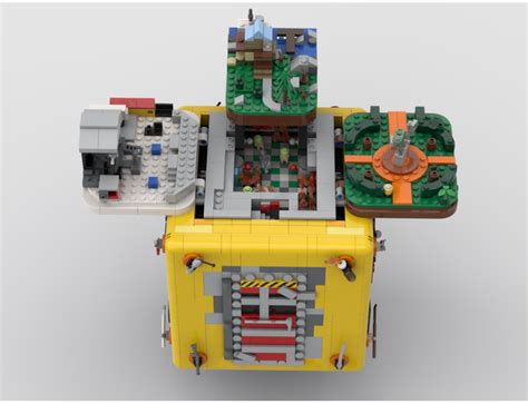 Lego Moc Game Cube Left For Dead Franchise By Mcmoc Rebrickable