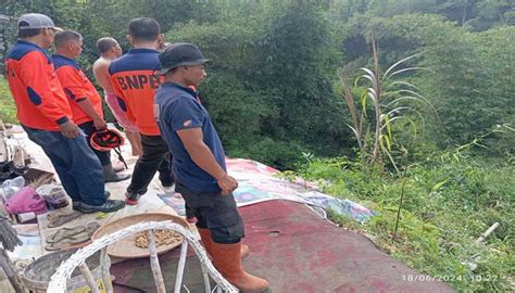 BPBD Kota Sukabumi Kembali Tinjau Lokasi Longsor Di Jalan Merbabu