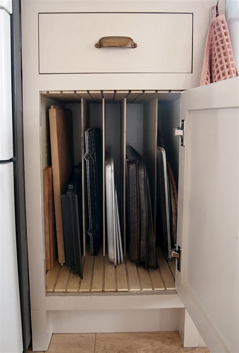 Diy Baking Sheet Organizer The Merrythought