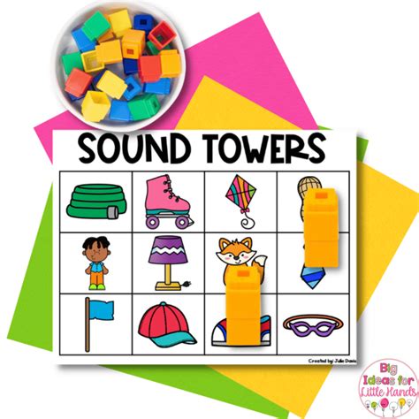 Teaching Segmenting With Small Group Games Big Ideas For Little Hands