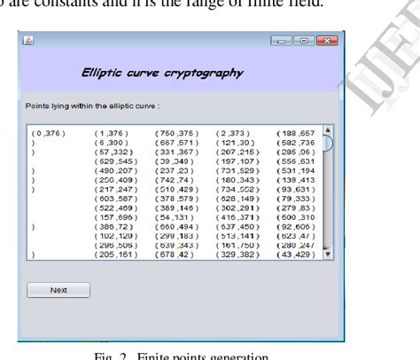 Figure 10 From Analysis Of Elliptic Curve Cryptography For Mobile