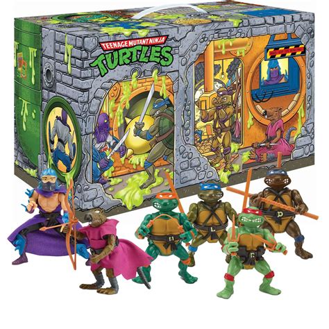 Teenage Mutant Ninja Turtles Tmnt 1987 Retro Rotocast Sewer Lair