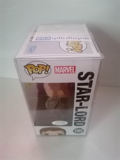 Chris Pratt Star Lord Guardians Of The Galaxy 3 Signed Funko Pop