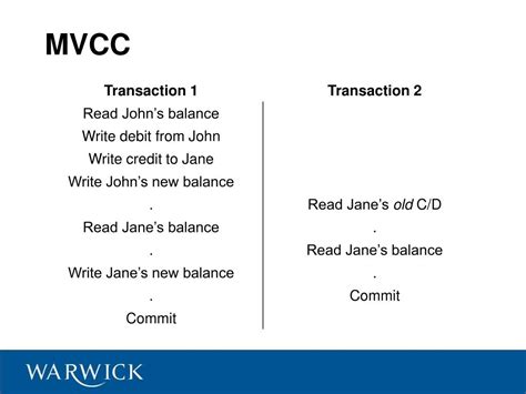 PPT Multiversion Concurrency Control Version PowerPoint Presentation ID