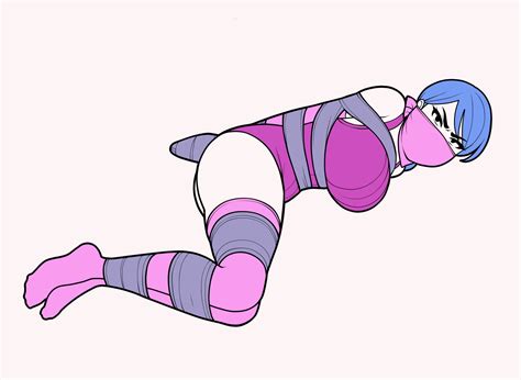Rule 34 Animated Armbinder Bondage Breasts Female Gag Gagged Gagged Female Girly Jam Orbital