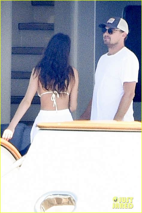 Leonardo Dicaprio And Girlfriend Camila Morrone Go For A Swim Together At