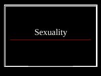 Sexuality Pdf Dirzon