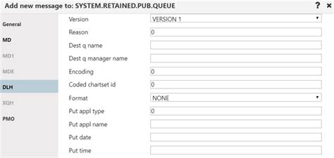 IBM MQ Message Properties MeshIQ