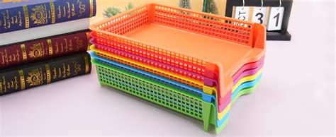 Zzyfgh 6 Pack Turn In Trays Classroom Colorful Turn In