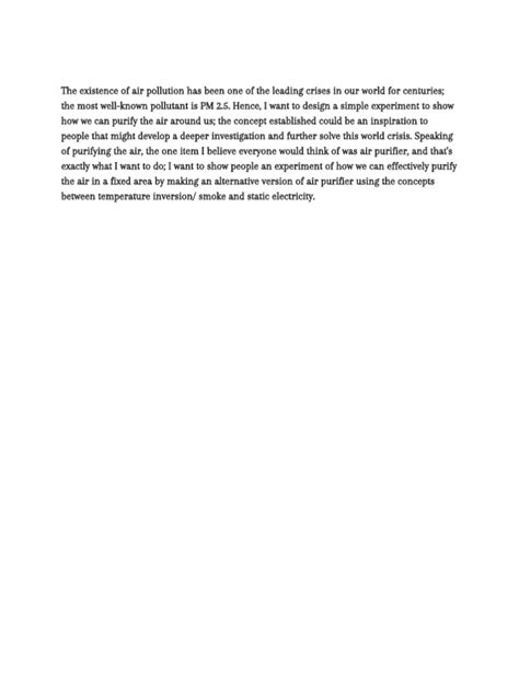 Purpose Statement Pdf