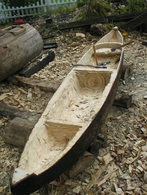 Making A Dugout Canoe 1820sTrekkin Primitive Trekking Will Ghormley