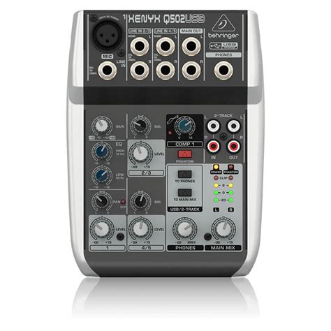 Behringer Q802usb Premium 8 Input 2 Bus Mixer Best Price
