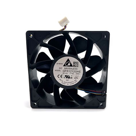 Antminer QFR1212GHE охлаждающий вентилятор 12 В 2,7 А | Зевс Майнинг