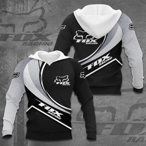 Us Navy Fox Racing Custom Name Fleece Zip Hoodie Mfh1215 Let The