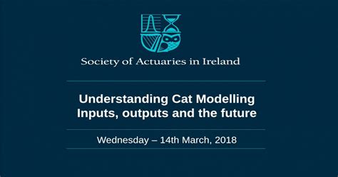 Pdf Understanding Cat Modelling Inputs Outputs And The Future