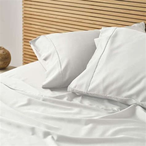 Koo Bamboo Cotton Sheet Set White