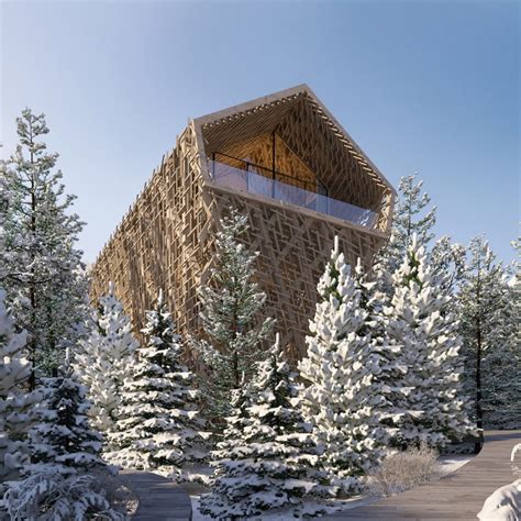 Bureau Spectacular Reimagines Laugiers Primitive Hut As Indoor Treehouse