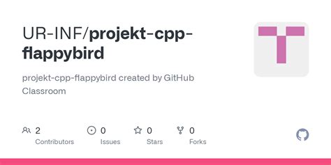 Github Ur Infprojekt Cpp Flappybird Projekt Cpp Flappybird Created