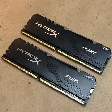 Hyperx Fury Rgb 32gb 16gbx2 3200mhz Ddr4 Ram Computers And Tech Desktops On Carousell