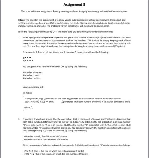 Solved Assignment 5 This Is An Individual Assignment Rules