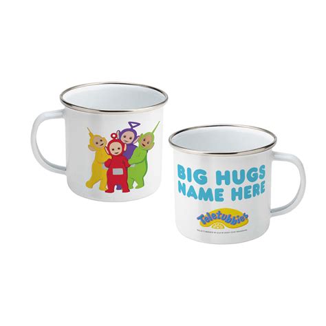 Personalised Big Hugs Enamel Mug Teletubbies Online Shop