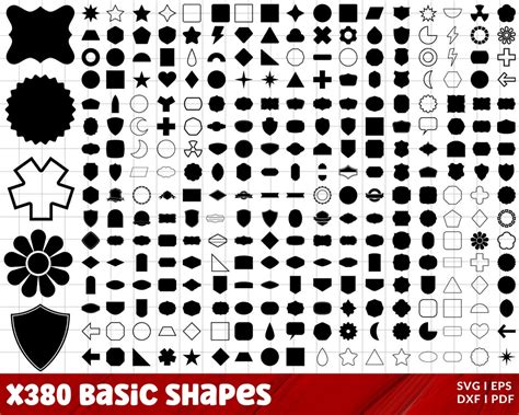 Basic Shape Svg Bundle Basic Shape Png Bundlebasic Shape Clipart Tag