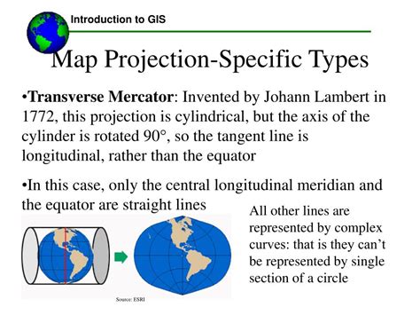 Ppt Lecture 9 Introduction To Projections And Coordinate Systems By Austin Troy University