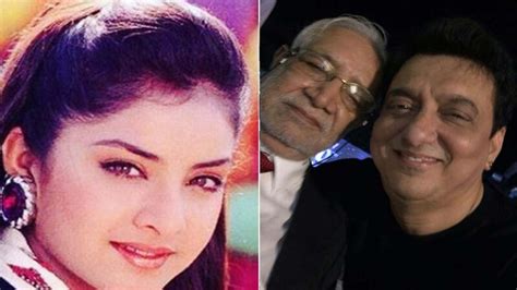 Divya Bhartis Father Passes Away Actress Husband Sajid Nadiadwala