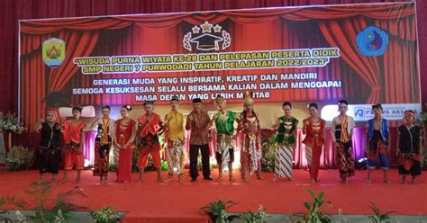 Wisuda Purna Wiyata Pelepasan Kelas IX SMP Negeri 7 Purwodadi Ke 28