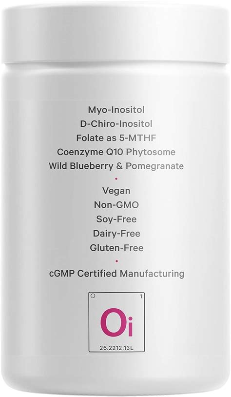 Codeage Liposomal Ovarian Inositol Supplement Hormonal Balance
