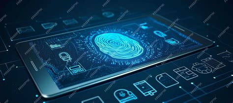 Premium Photo Captivating Holographic Display Of Big Shining Security