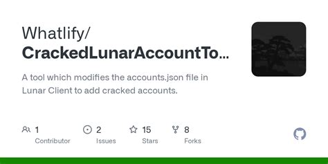 Github Whatlifycrackedlunaraccounttool A Tool Which Modifies The