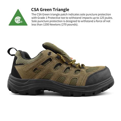 Csa Green Triangle Patch Safety Boots At Tayla Wilkin Blog