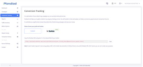 A HOW IT WORKS How To Set Up Conversion Tracking Mondiad Blog