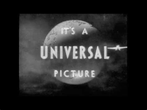 Universal Pictures The End Logo 1933 1936 Youtube