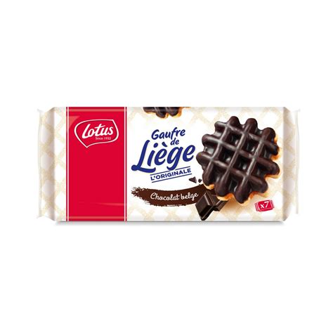 Lotus Liège Waffles With Belgian Chocolate Buy Online My French Grocery