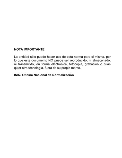 Nc Iso 3650 Bloques De Calibración Especificaciones Geométricas