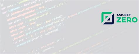 Asp Net Zero Development Company Niotechone