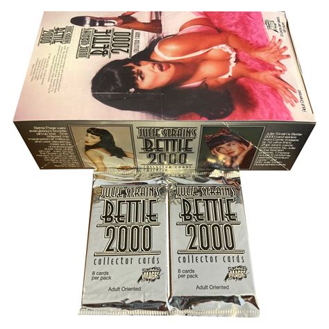 2 Packs Of Julie Strains Bettie 2000 8 Cards Per Pack Comic Images