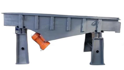 Mild Steel Linear Inclined Vibration Screen For Metallurgy Capacity